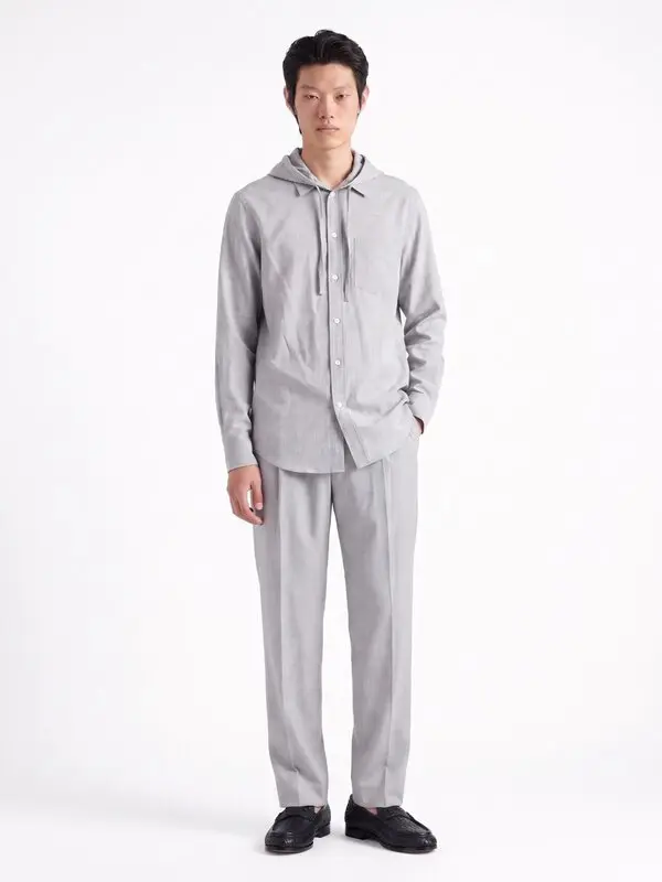 Bottega Veneta Wool Canvas Shirt