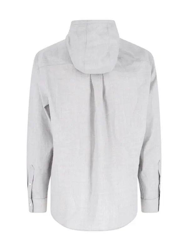Bottega Veneta Wool Canvas Shirt