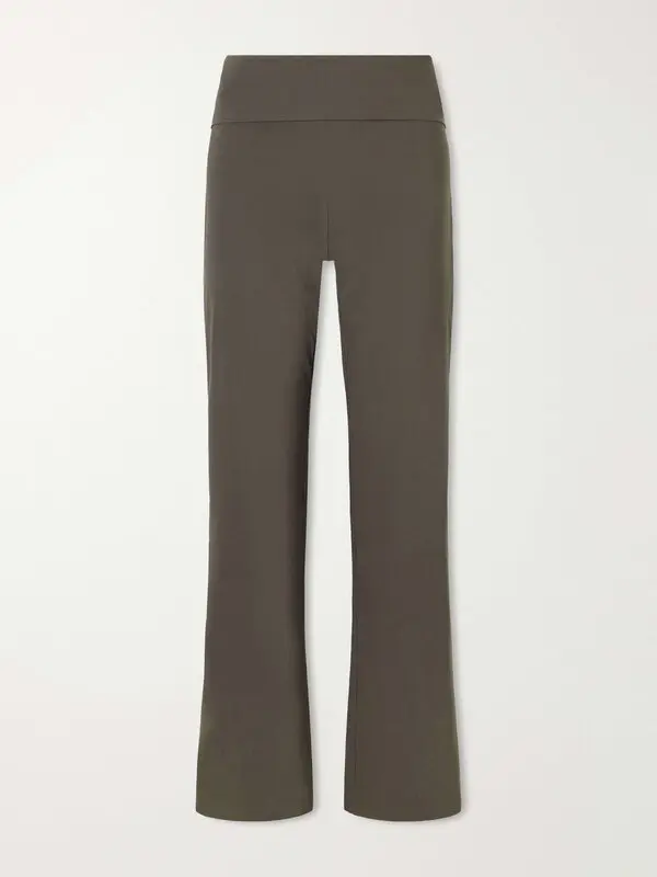 ST. AGNI Studio Twill Skinny-leg Pants - Green