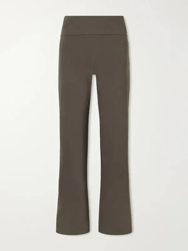 ST. AGNI Studio Twill Skinny-leg Pants