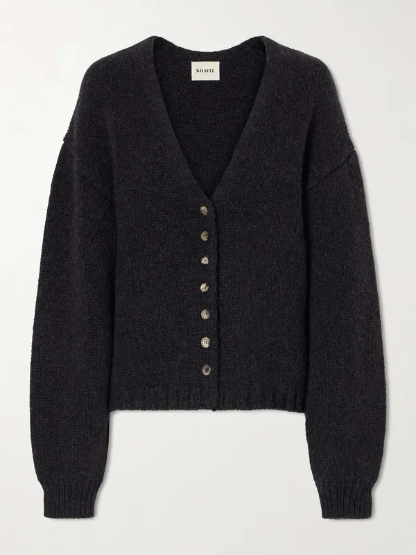 Khaite Axel Cashmere Cardigan
