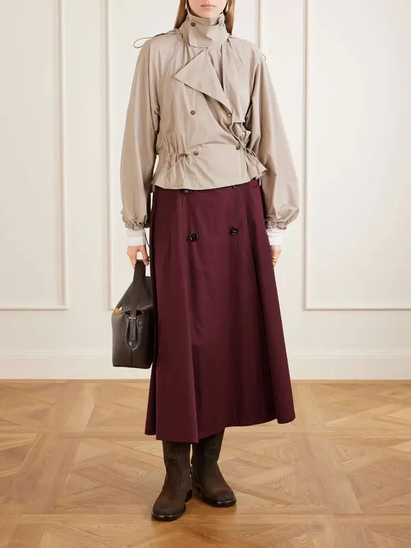 Burberry Cropped Shell Jacket