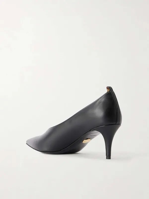 Stella McCartney Embellished Leather Pumps