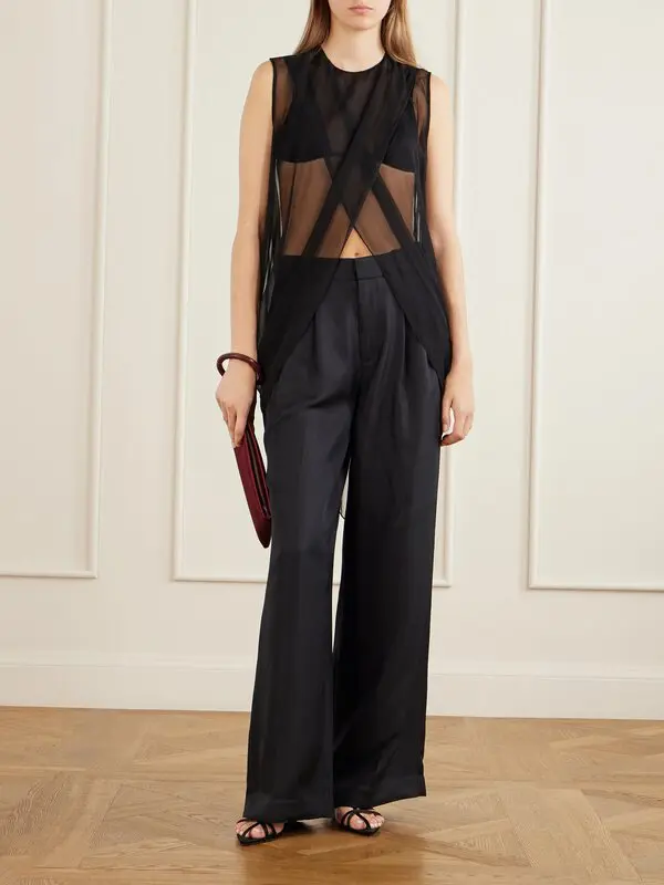 Sharon Wauchob Olga Layered Silk Tank