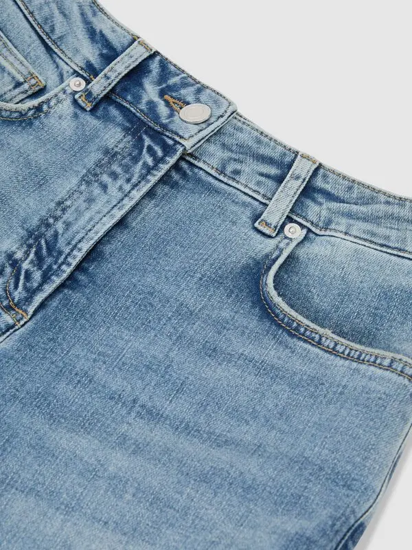 REISS Isabel Slim-leg Mid-rise Jeans