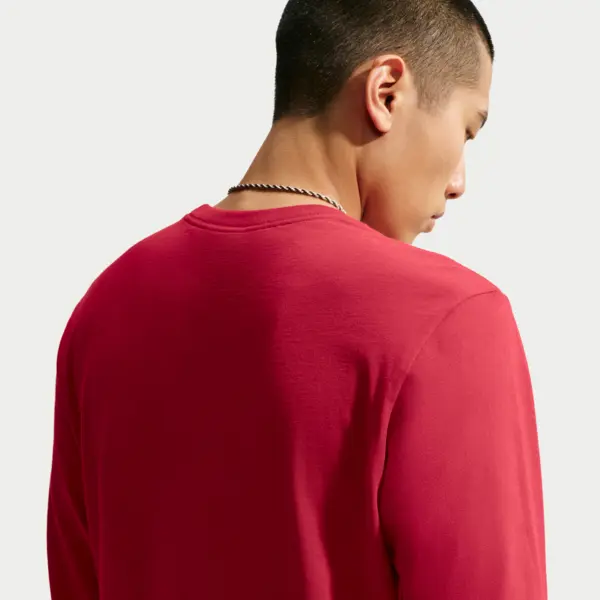Nike Sportswear Club Long-sleeve T-shirt - Red