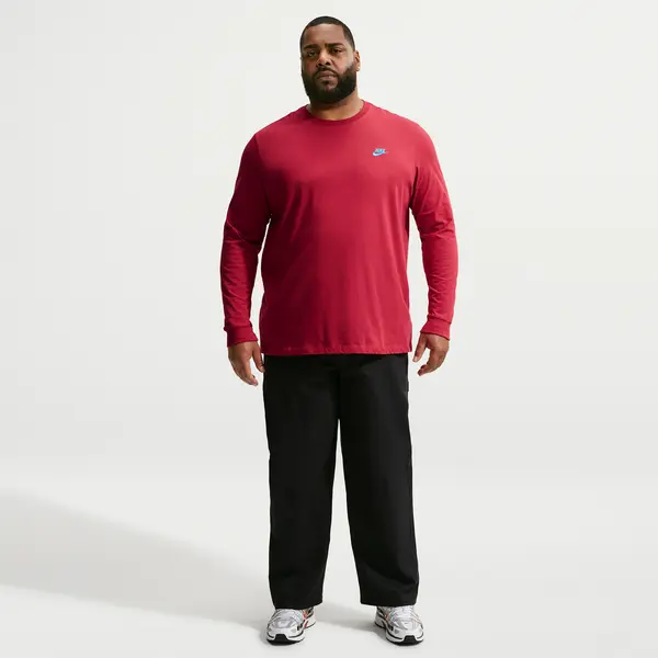 Nike Sportswear Club Long-sleeve T-shirt - Red