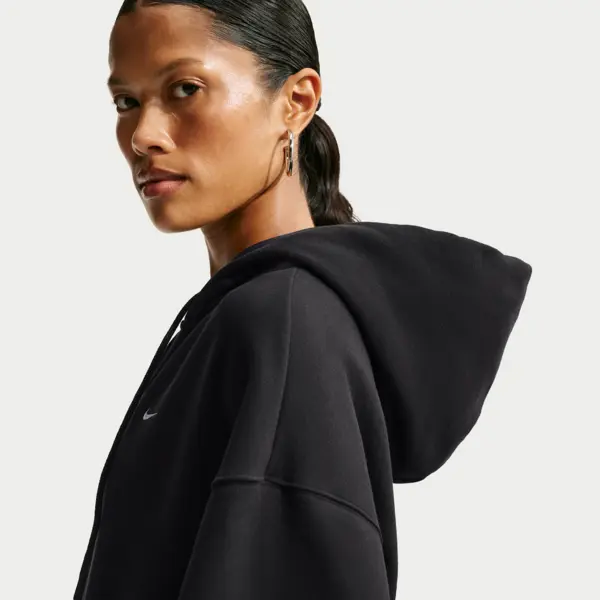 Nike Studio Fleece Medium Weight Oversized Full-zip Hoodie