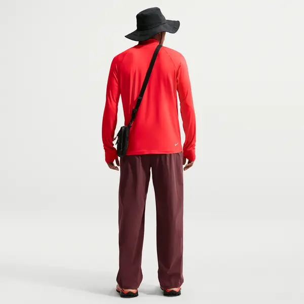 Nike Dri-fit Quarter-zip Top - Red