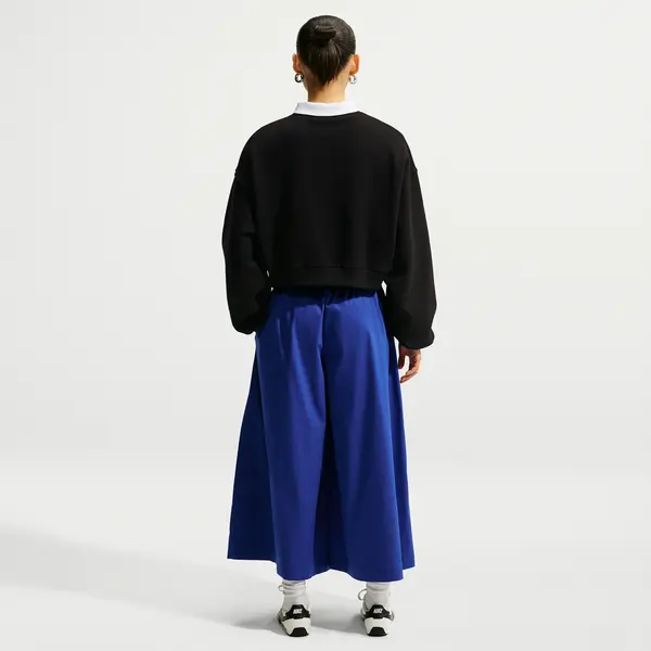 Nike Studio Fleece Weight Oversized Cropped Crew