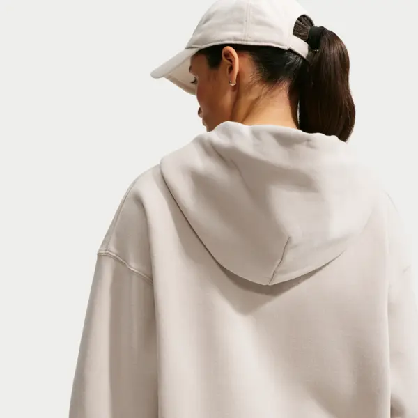 Nike Studio Fleece Medium Weight Oversized Full-zip Hoodie