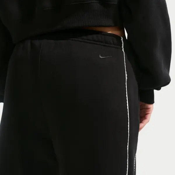 Nike Studio Fleece Medium Weight Mid-rise Wide-leg Pants