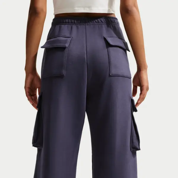 Nike Studio Fleece Medium Weight Oversized High-rise Cargo Pants