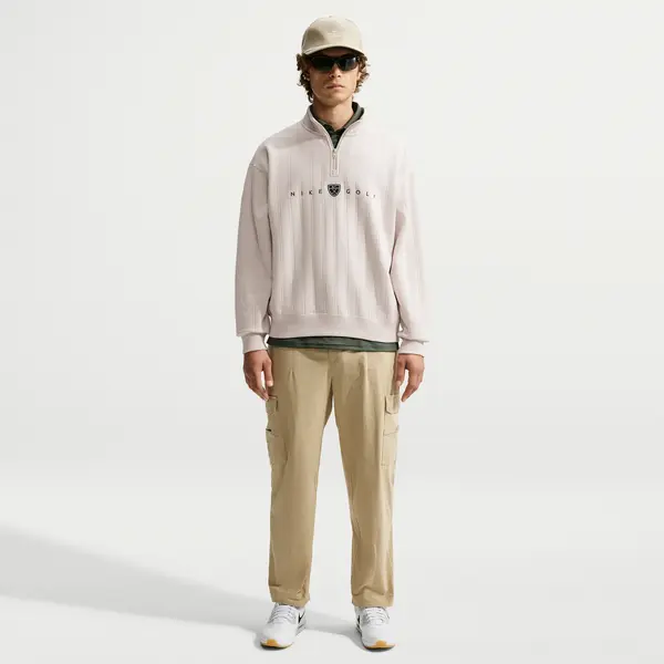 Nike Fairway Fresh Therma-fit Oversized 1/2-zip Golf Top - Brown