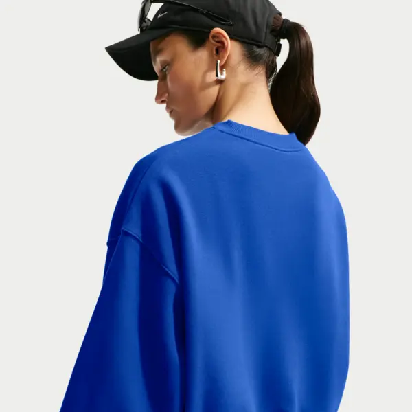 Nike Studio Fleece Medium Weight Oversized Cropped Crew