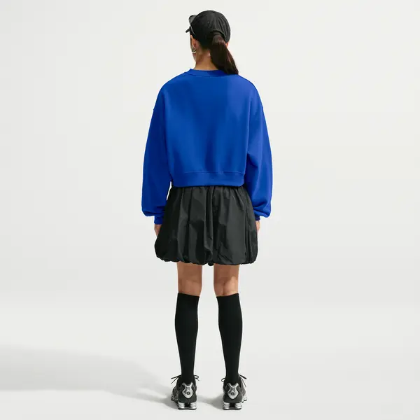 Nike Studio Fleece Medium Weight Oversized Cropped Crew