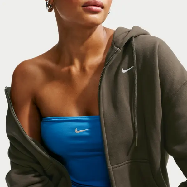 Nike Studio Fleece Medium Weight Oversized Full-zip Hoodie