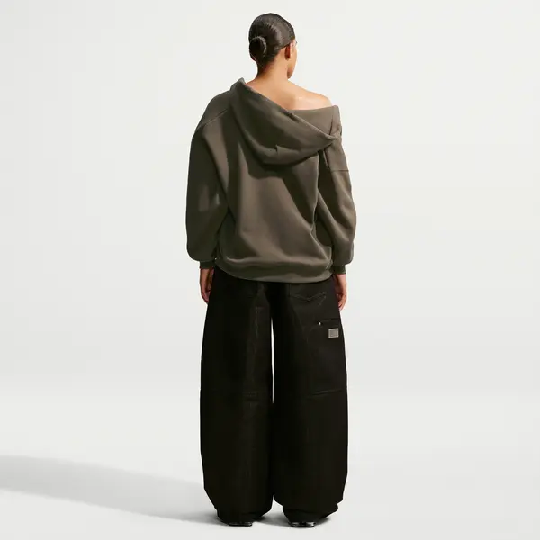 Nike Studio Fleece Medium Weight Oversized Full-zip Hoodie
