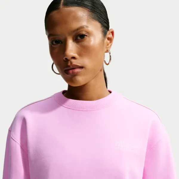Nike Studio Fleece Medium Weight " Athletic Department" Crew