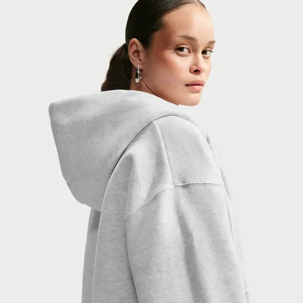 Nike Studio Fleece Medium Weight Oversized Full-zip Hoodie
