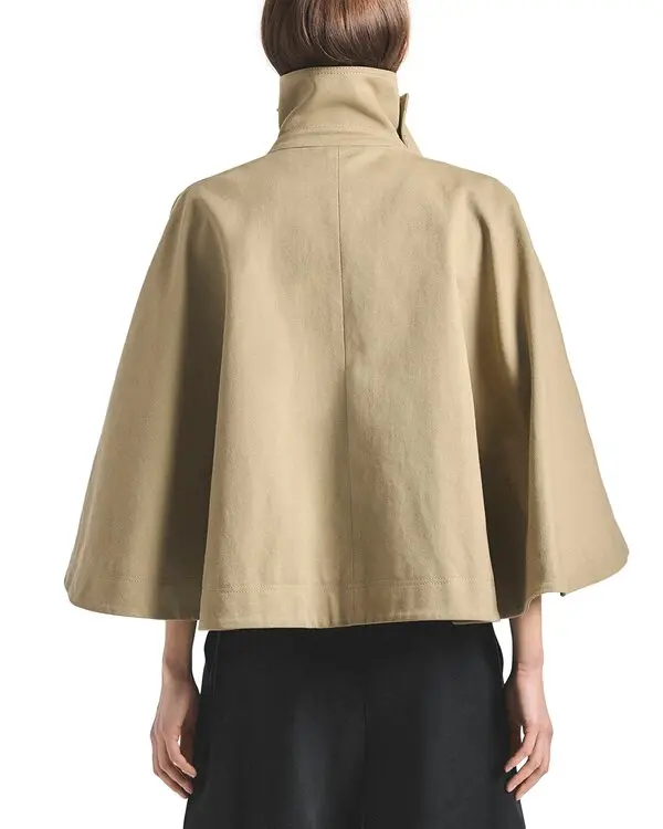 Derek Lam 10 Crosby Belted Capelet Jacket