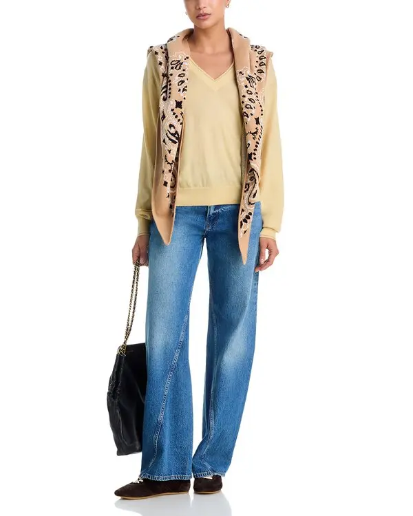 Guest In Residence The Airy V Neck Sweater