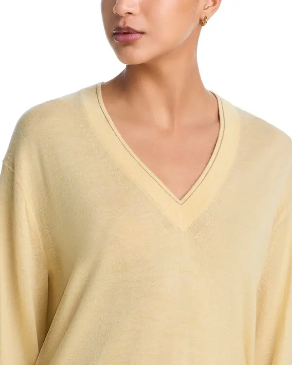 Guest In Residence The Airy V Neck Sweater