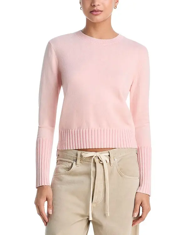 Guest In Residence Cropped Sweater - Sprinkle