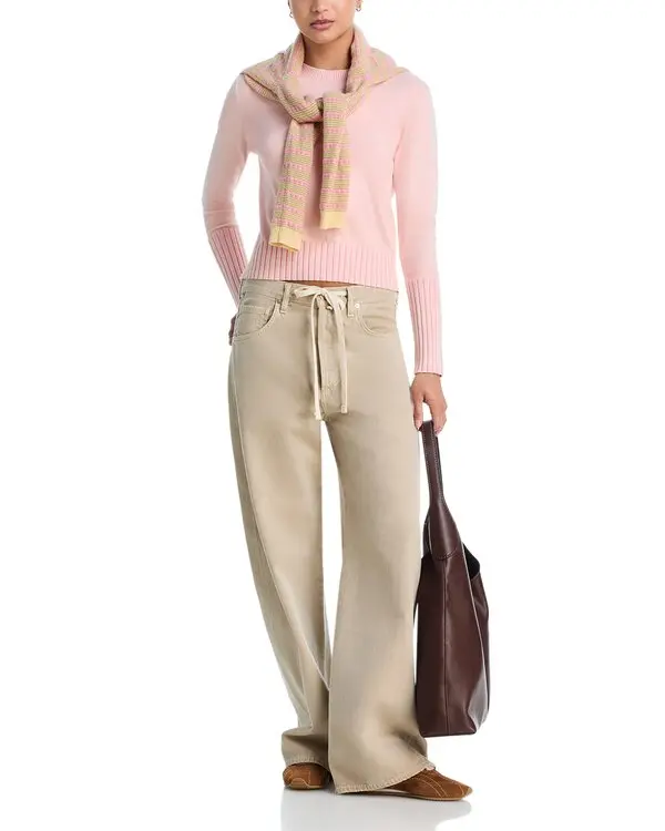 Guest In Residence Cropped Sweater - Sprinkle