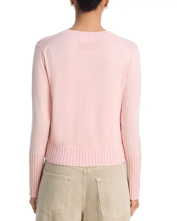 Guest In Residence Cropped Sweater - Sprinkle