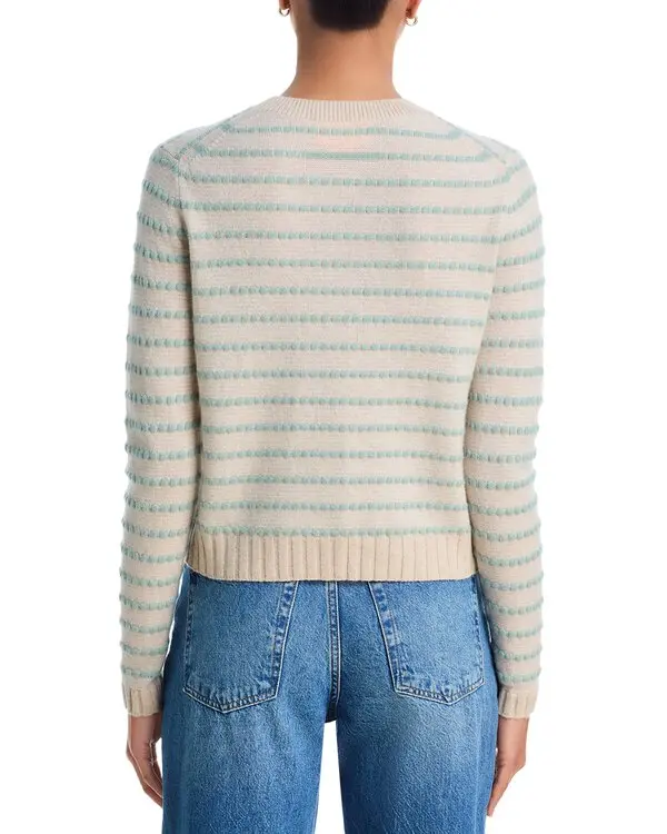 Guest In Residence Striped Cashmere Sweater