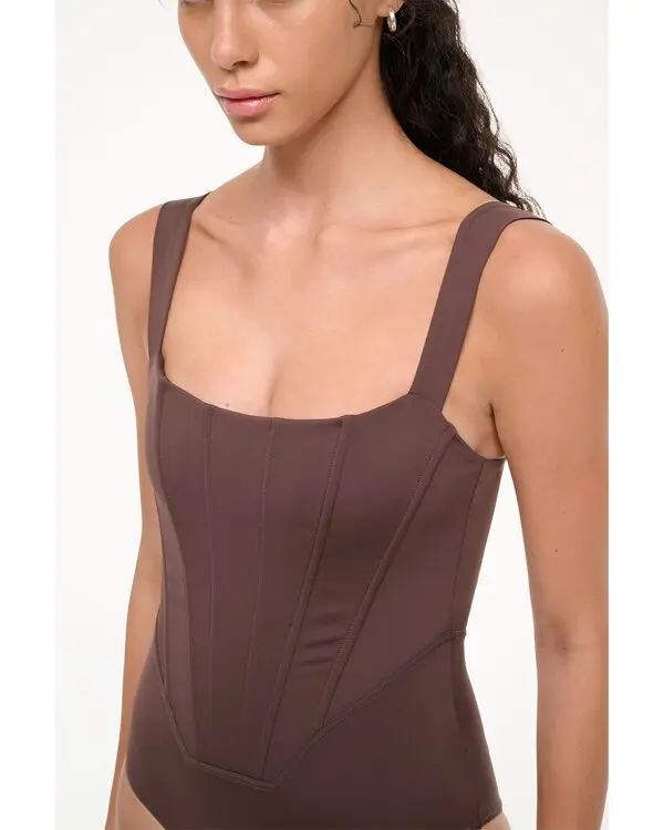 Staud Adelaide One Piece Swimsuit