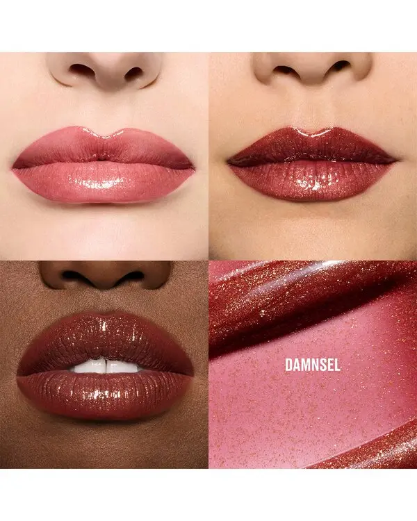 MAC COSMETICS Viva Glam Lipglass Air Non-sticky Gloss In Damnsel - Damsel