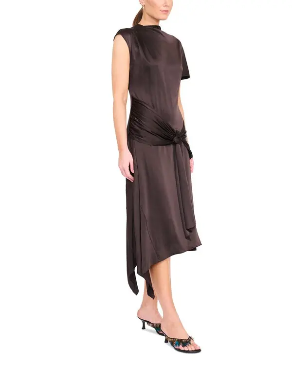 Staud Davina Silk Blend Dress