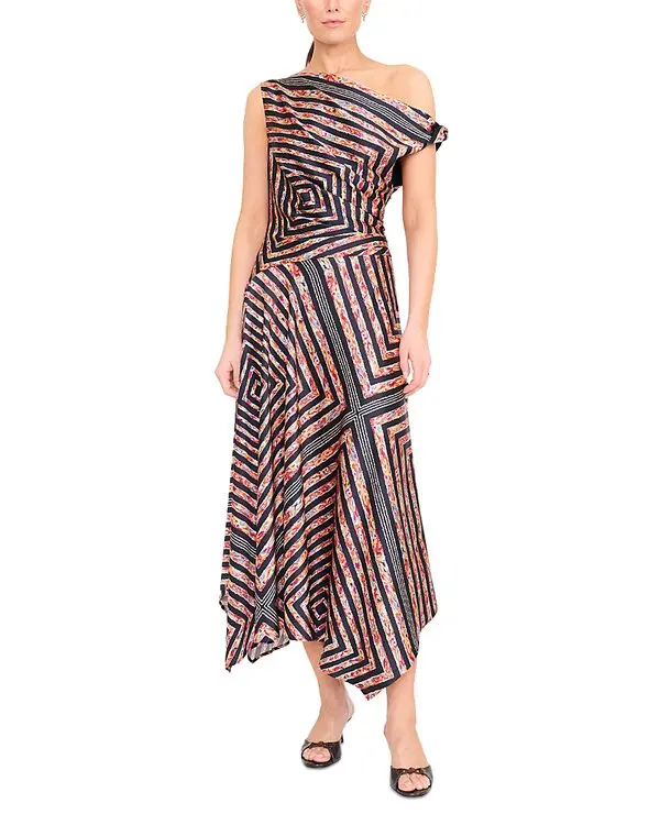 Staud Portia Silk Blend Dress