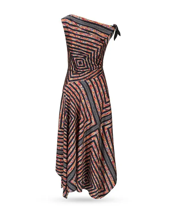 Staud Portia Silk Blend Dress