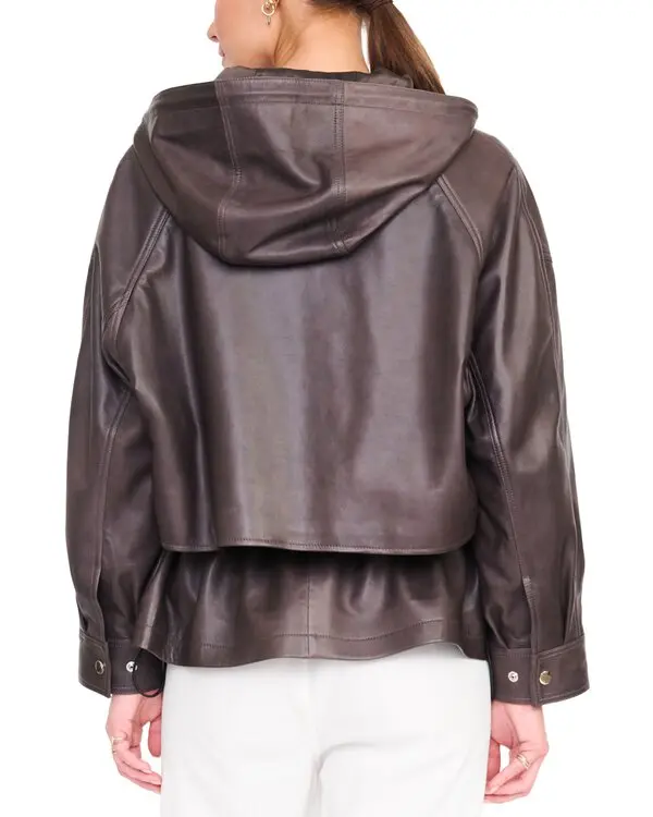 Staud Gondola Leather Jacket