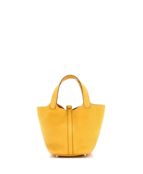 Hermès Pm Picotin Lock Bag Clemence