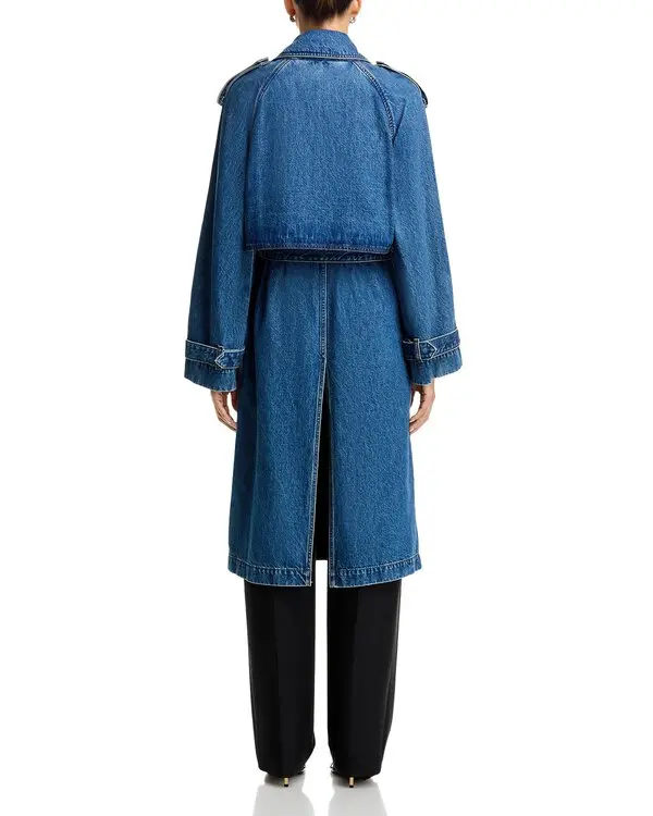 ANINE BING Rickie Maxi Trench Coat