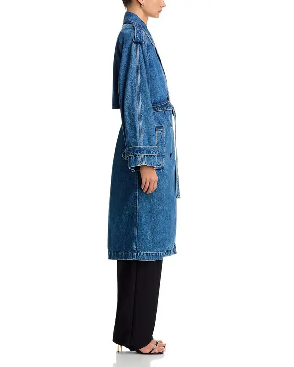 ANINE BING Rickie Maxi Trench Coat