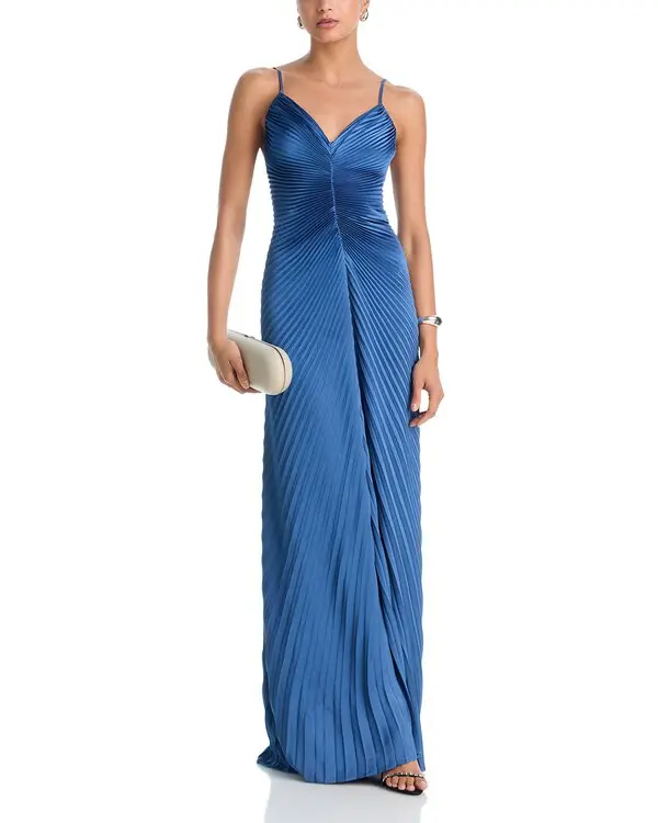 A.L.C. Genevieve Pleated Gown