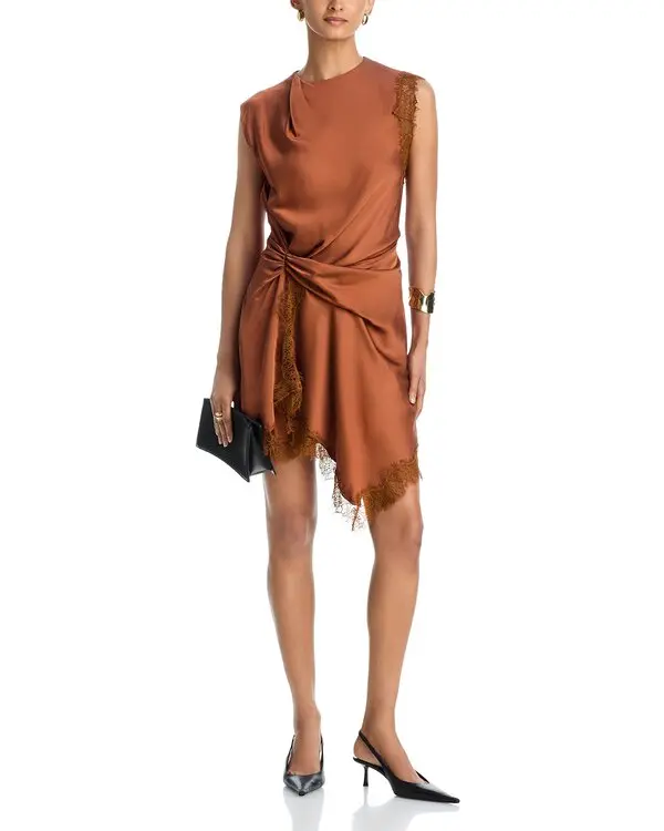 A.L.C. Dion Asymmetric Mini Dress