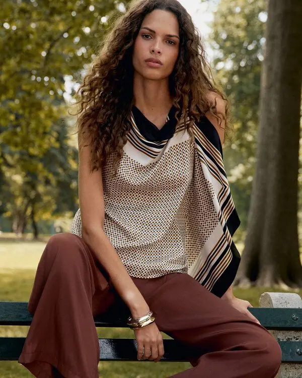 A.L.C. Winn Pleated Wide Leg Pants