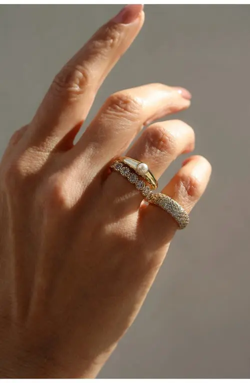 MIRANDA FRYE Vivienne Ring With Cubic Zirconia