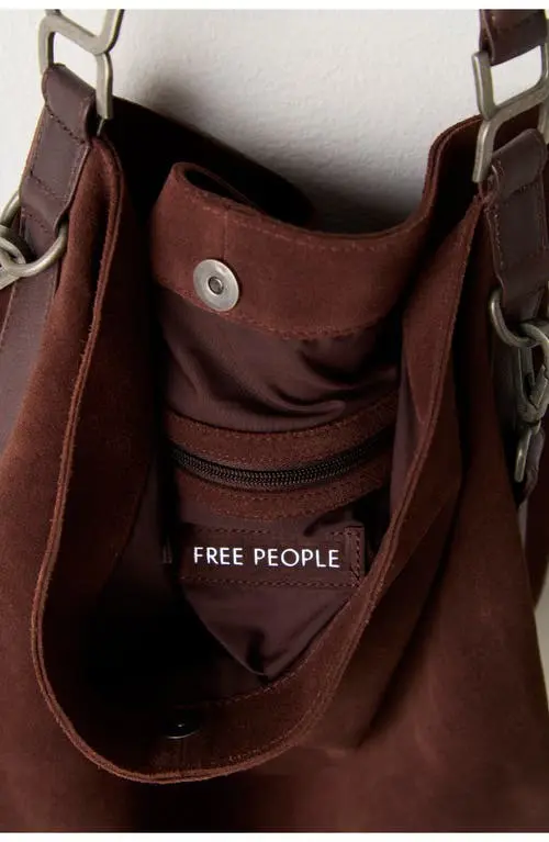 Free People Suzie Suede Slouch Tote