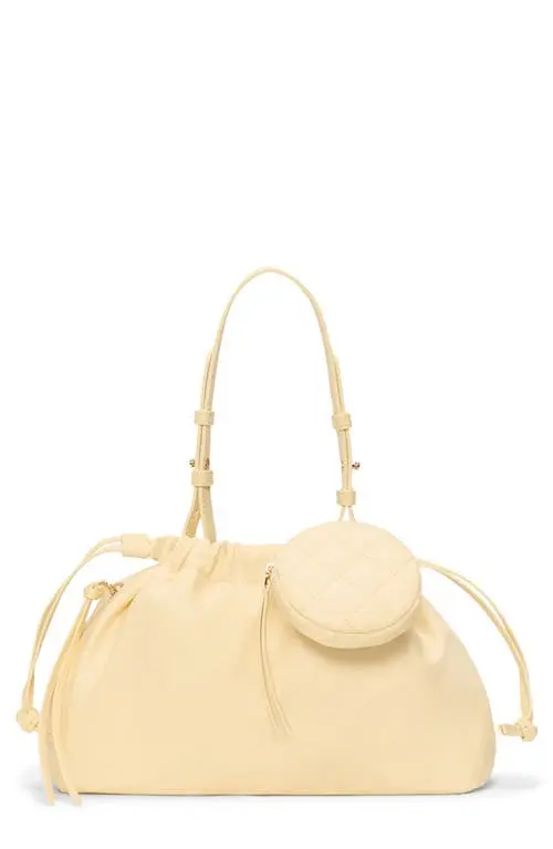 Mz Wallace Small Waverly Shoulder Bag With Quilted Pouch - Chamomile