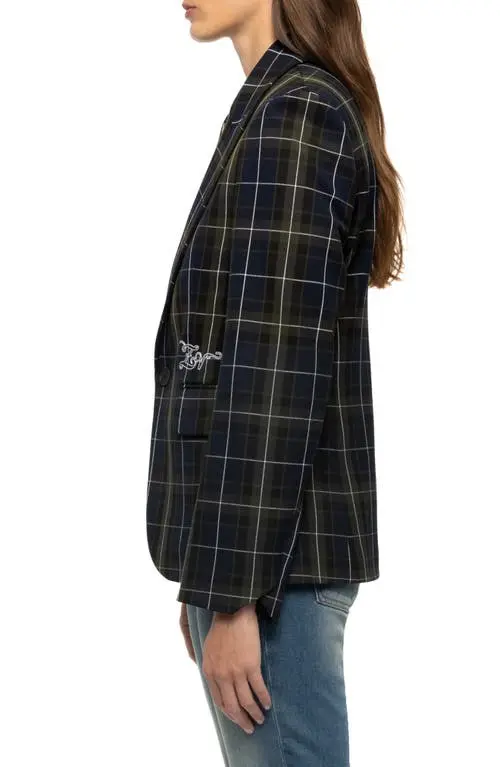 Zadig&Voltaire Vavy Tailleur Tartan Blazer