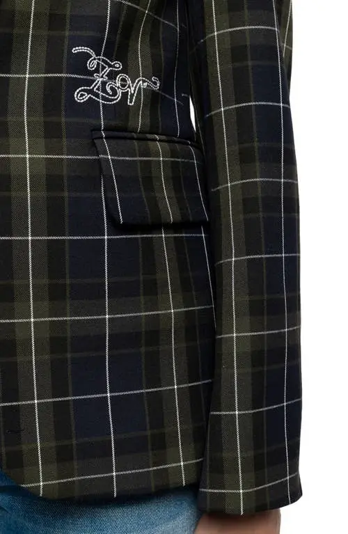 Zadig&Voltaire Vavy Tailleur Tartan Blazer