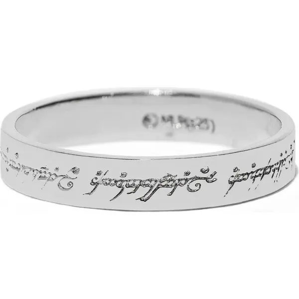 GIRLS CREW The Lord Of The Rings The One Band Ring - Silver