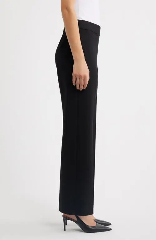 Anne Klein Pull On Welt Pocket Wide Leg Pants